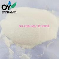 China PolyDADMAC Powder 90% High Charge Cationic Coagulant for Water Treatment 89% Solid Content for sale