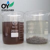 China Dicyandiamide Formaldehyde Resin Water Decoloring Agent 50% Solid Content for Wastewater Treatment for sale