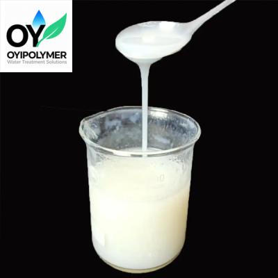 China Polyacrylamide Emulsion Flocculant Cas 9003-05-8 High Molecular Weight 25% Polymer Content Milky White Liquid for sale