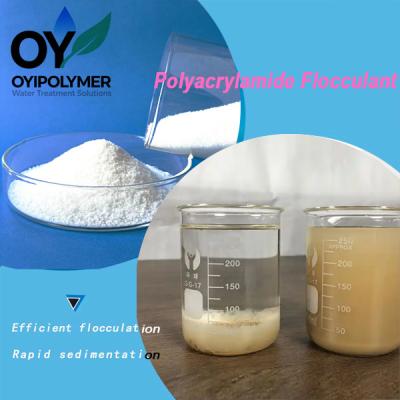 China Polyacrylamide PAM Flocculant N830 for Mining Wastewater Clarification and Recycling 0.1-0.5% Dosage for sale