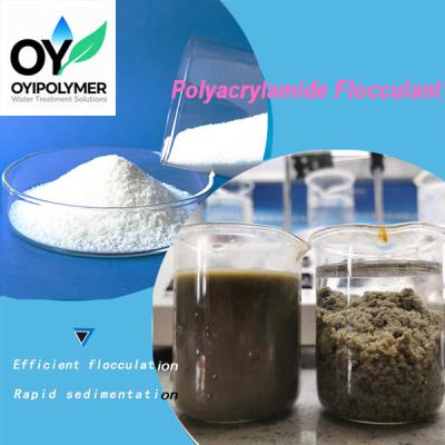 China Cationic Polyacrylamide CPAM 50% Charge Degree for Sludge Dewatering 8-10 Million MW for sale
