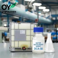China DCA-58 Waste Water Decoloring Agent with 50% Solid Content for COD Reduction and Colorless Liquid Application in Textile Dyeing for sale