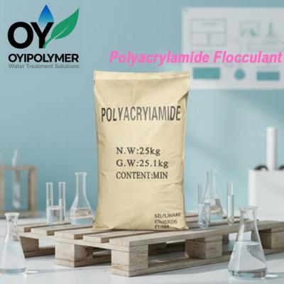China Cationic Polyacrylamide Polymer Flocculant for Sludge Wastewater Treatment 8-12 Million MW for sale