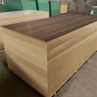 China OEM Scratch Resistant Melamine Laminated MDF Boards 1220x2440mm 1830x2440mm for sale