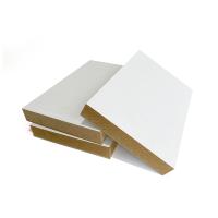 China Dark Walnut Melamine Faced MDF Board 15mm 16mm 18mm For Furniture Manufacturing for sale