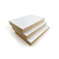 China Dark Walnut Melamine Faced MDF Board 15mm 16mm 18mm For Furniture Manufacturing for sale
