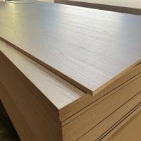 China Dark Walnut Melamine Faced MDF Board 15mm 16mm 18mm For Furniture Manufacturing for sale