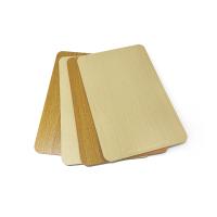 China Natural Oak Melamine MDF Board Stain Resistant For Wardrobes CE FSC Certified for sale
