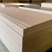 China 2-25mm Melamine Particle Board Eco Friendly Formaldehyde Free Veneered Particle Board for sale