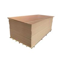 China Cool Grey Decorative Melamine MDF Board Environmental Grade For Office Furniture for sale