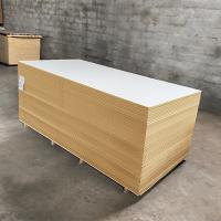 China Real Wood Feel Melamine MDF Board 2440mmX1220mm Authentic Oak Texture Stain Resistant for sale