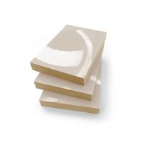 China High Gloss White Melamine MDF Sheets Mirror Finish Luxury Series Anti Fingerprint for sale