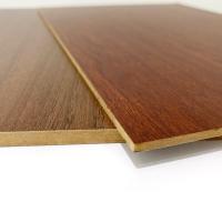China High Gloss Cherry Melamine MDF Board Wear Resistant 9-25mm Thickness for Furniture for sale