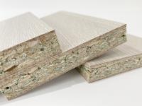 China E0 Grade Melamine Particle Board Moisture Proof Decorative Panels Mould Resistant for sale