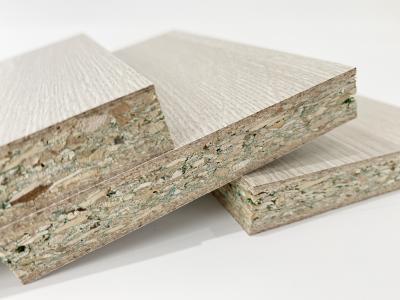 China E0 Grade Melamine Particle Board Moisture Proof Decorative Panels Mould Resistant for sale