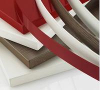 China Customizable Plastic PVC Edge Binding Tape 0.8mm 1.0mm 2.0m Thick Furniture Accessories for sale