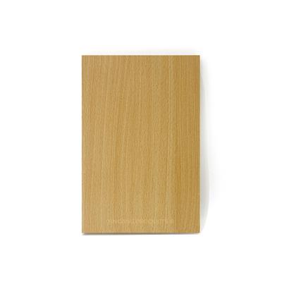 China High Density Melamine Faced MDF Sheets Elegant Light Wood Grain Texture Fade Resistant for sale