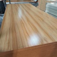 China Impact Resistant Melamine Faced MDF Board ENF Grade Eco Friendly Decorative Panel for sale