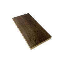 China Luxury Dark Walnut Grain Melamine Faced MDF Sophisticated Deep Wood Texture Fiberboard for sale