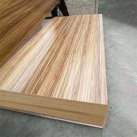 China OEM ENF Grade Melamine MDF Board Wood Grain Finish For High Impact Interior Design for sale