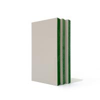 China 18mm Green Core Melamine MDF Board Moisture Resistant Decorative Panel For Cabinetry for sale