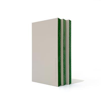 China 18mm Green Core Melamine MDF Board Moisture Resistant Decorative Panel For Cabinetry for sale