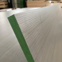 China 18mm Green Core Melamine MDF Board Moisture Resistant Decorative Panel For Cabinetry for sale