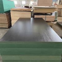 China 18mm Green Core Melamine MDF Board Moisture Resistant Decorative Panel For Cabinetry for sale