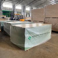 China 18mm Green Core Melamine MDF Board Moisture Resistant Decorative Panel For Cabinetry for sale