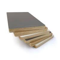 China Ultra Flat Plywood Panel Sheet For High Gloss PET Kitchen Cabinet Finishing for sale