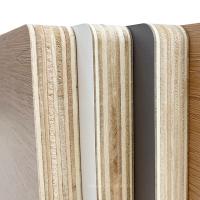 China 9mm To 18mm Thickness Plywood Sheets 4x8 Standard Size Melamine Board for sale