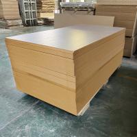 China Modern Grey Embossed Wood Grain Melamine Faced MDF ENF Grade Decorative Panel 3mm-25mm for sale