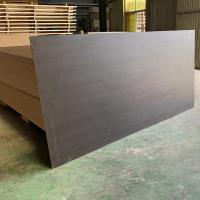 China Modern Grey Embossed Wood Grain Melamine Faced MDF ENF Grade Decorative Panel 3mm-25mm for sale