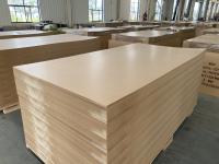 China 2.1mm 2.5mm Plain HDF Board For Interior Door Skins And Wood Veneering CE ISO Approved for sale