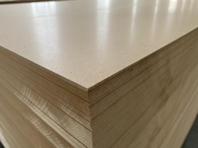 China Industrial Grade Thin MDF Board 0.8mm-1.5mm For Luxury Packaging And Gift Box Structures for sale