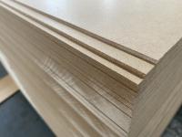 China 0.8mm-1.2mm Ultra Thin MDF Panel For Curved Architectural Modeling And Bending Furniture for sale