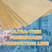 China OEM Ultra Thin High Density MDF Board 0.8mm-2.5mm Thick 2100x2800mm 1830x2440mm for sale