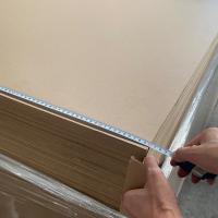 China Furniture Grade 18mm Plain MDF for Luxury Cabinetry ENF Grade Biomimetic Fiberboard for sale