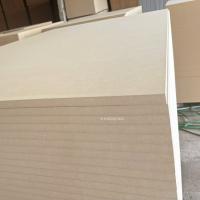 China 3mm-25mm Plain MDF Sheet For Flat Pack Furniture High Screw Holding FSC Certified for sale