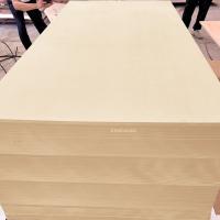 China 3mm-25mm Plain MDF Sheet For Flat Pack Furniture High Screw Holding FSC Certified for sale