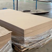 China 3mm-25mm Plain MDF Sheet For Flat Pack Furniture High Screw Holding FSC Certified for sale