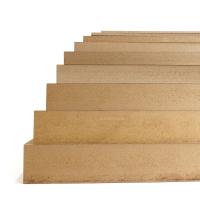 China 680 Density MDF Plain Board E0 Grade MDF 12mm - 25mm Fiberboard For Furniture Decoration for sale