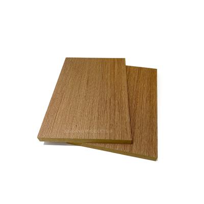 China Linear Wood Grain Melamine Faced MDF Sheets For High End Cabinetry And Modern Interior for sale