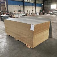 China Xingang Melamine Faced MDF Board Deep Embossed Sync Grain Series 1220x2440mm Custom Length for sale