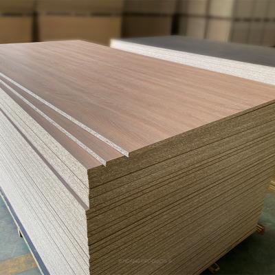 China Thickness 9-25mm Customization Melamine Particle Board Bionic FLSB  4'x8' for sale