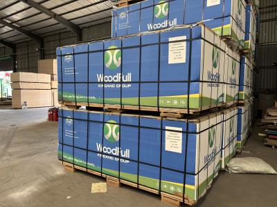 China HENF 1220x2800MM PET Film-Laminated Particle Board 8mm/9mm/12mm/15mm/16mm/18mm/25mm for sale