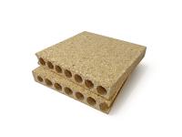 China 34mm Lightweight High Quality Hollow Core Tubular Chipboard for interior decoration and wall panels for sale