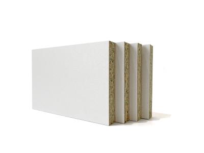 China 4x8ft MR Melamine-faced Particle Board For Furniture, Interiors, and Construction 9-25mm thickness for sale