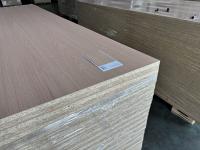 China Decorative Melamine Paper Laminated Particle Board for Furniture & Cabinetry 9-25mm thickness for sale