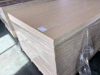China Decorative Melamine Paper Laminated Particle Board for Furniture & Cabinetry 9-25mm thickness for sale